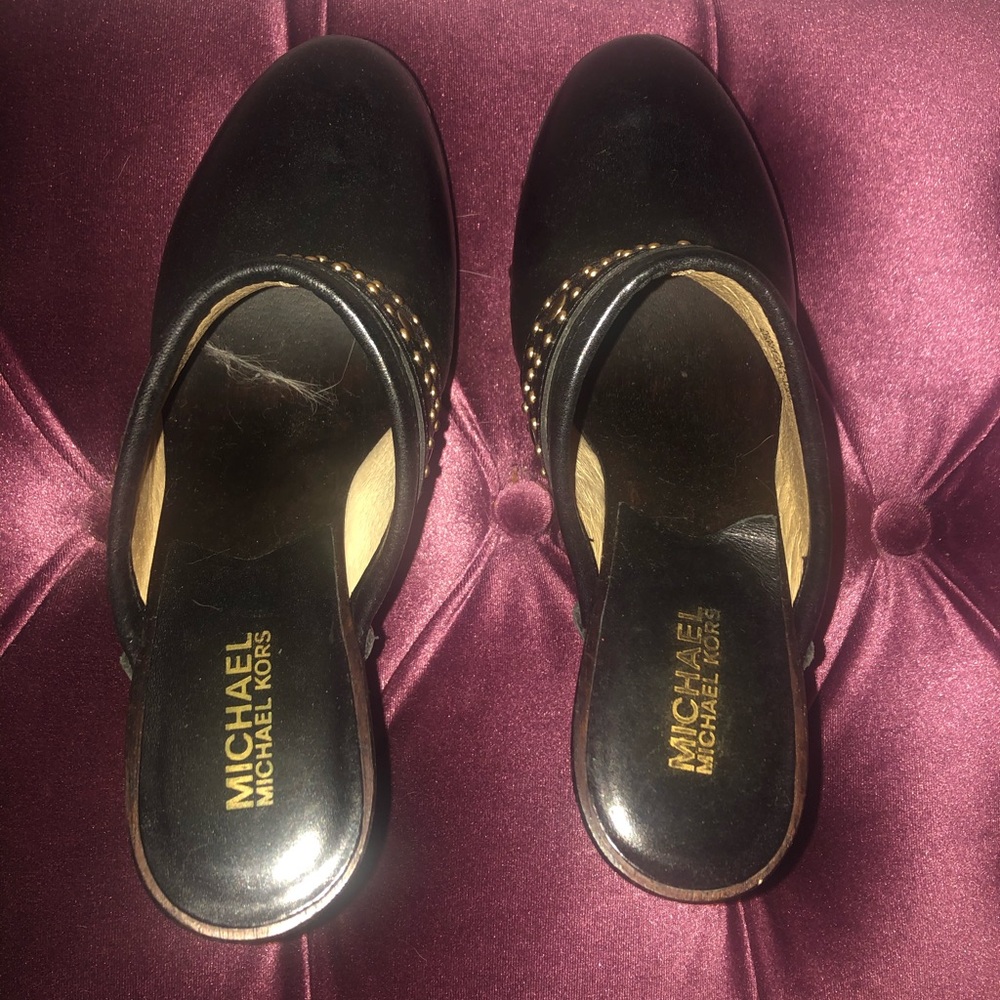 Michael Kors Horton Studded Clogs - Gem